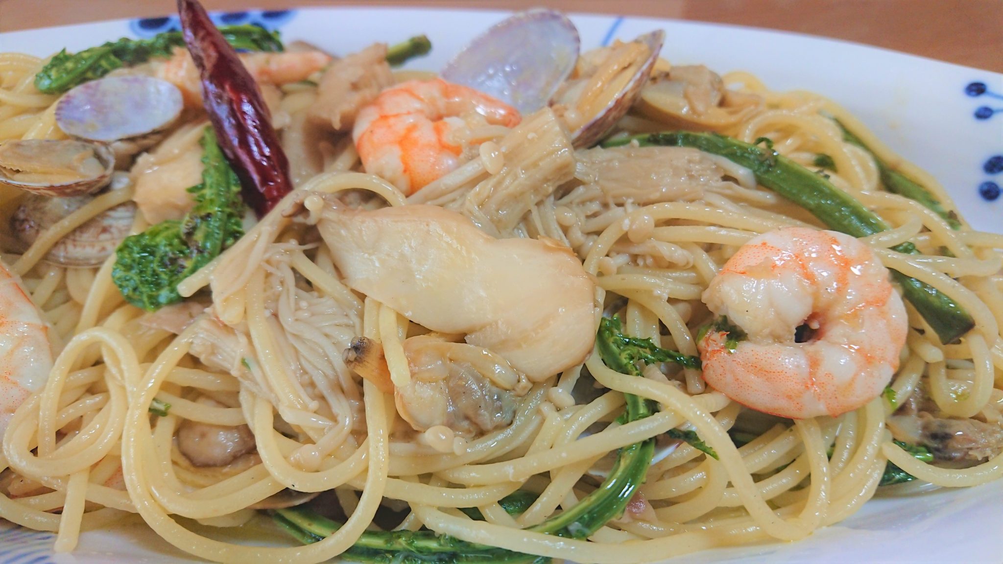 🍝Pescatora bianco seafood pasta – maxmax cooking recipe