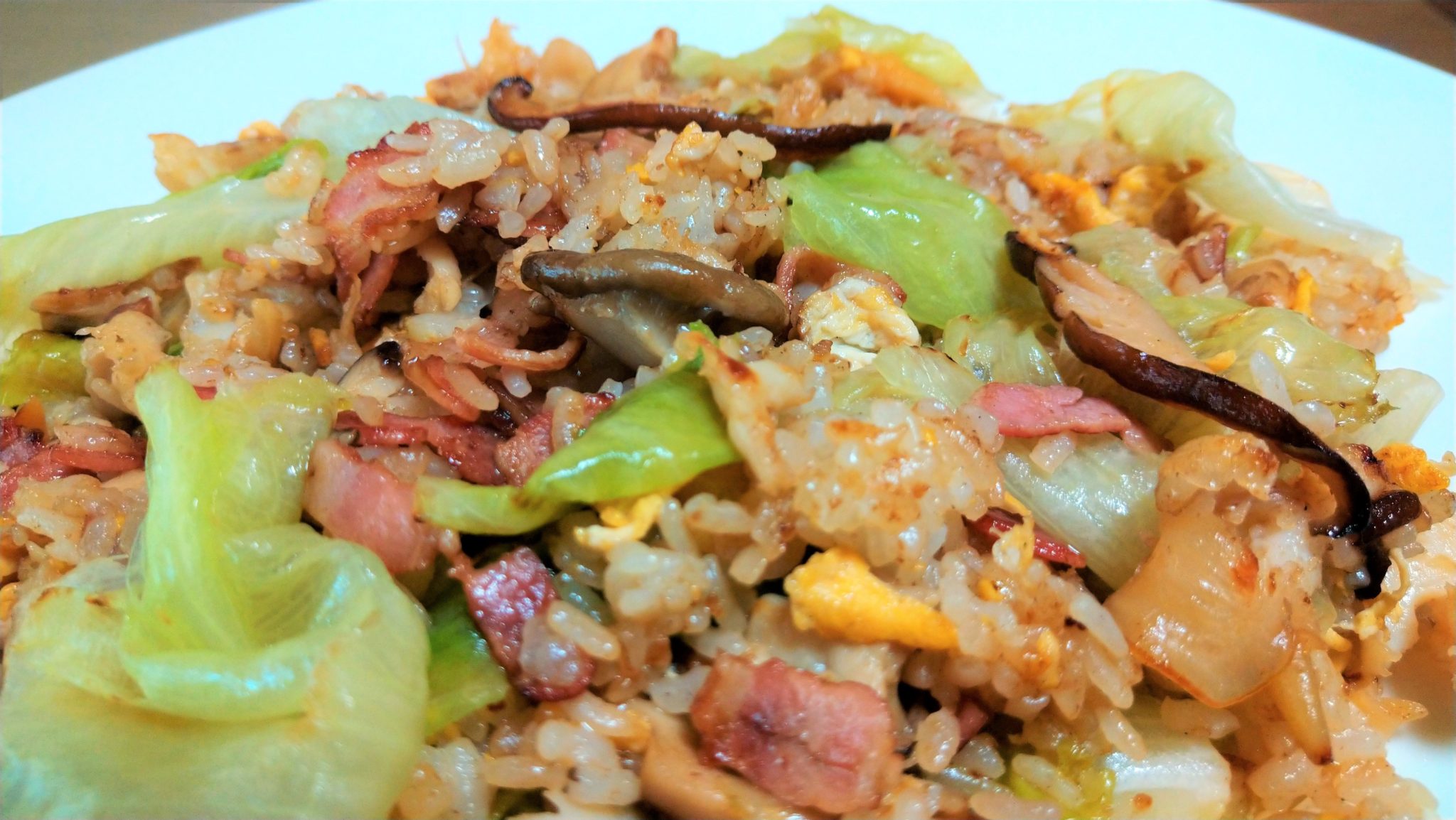 🍚🍳Lettuce fried rice – maxmax cooking recipe