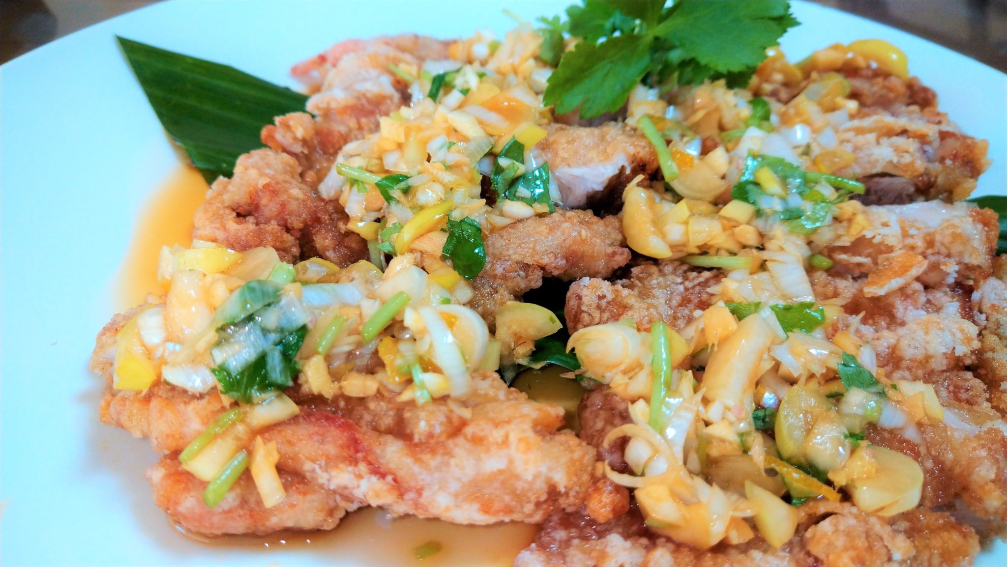 🐓Yurinchi fried chicken with sweet and sour sauce – maxmax cooking recipe