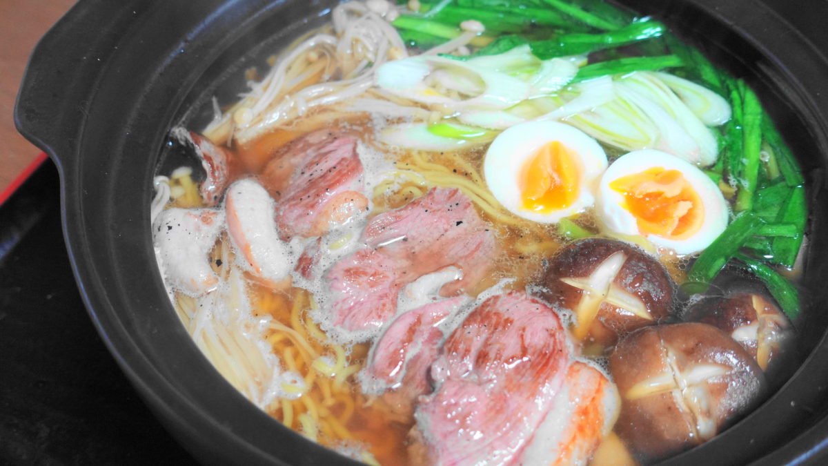 🦆🍜🍲Aigamo clay pot ramen – maxmax cooking recipe